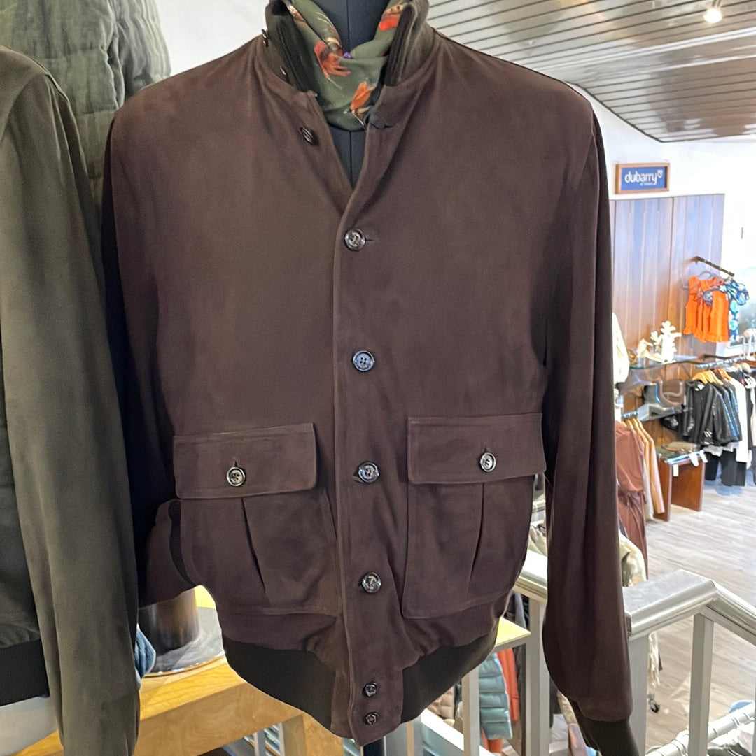 Valstar - Valstarino Suede Bomber Jacket – Louie